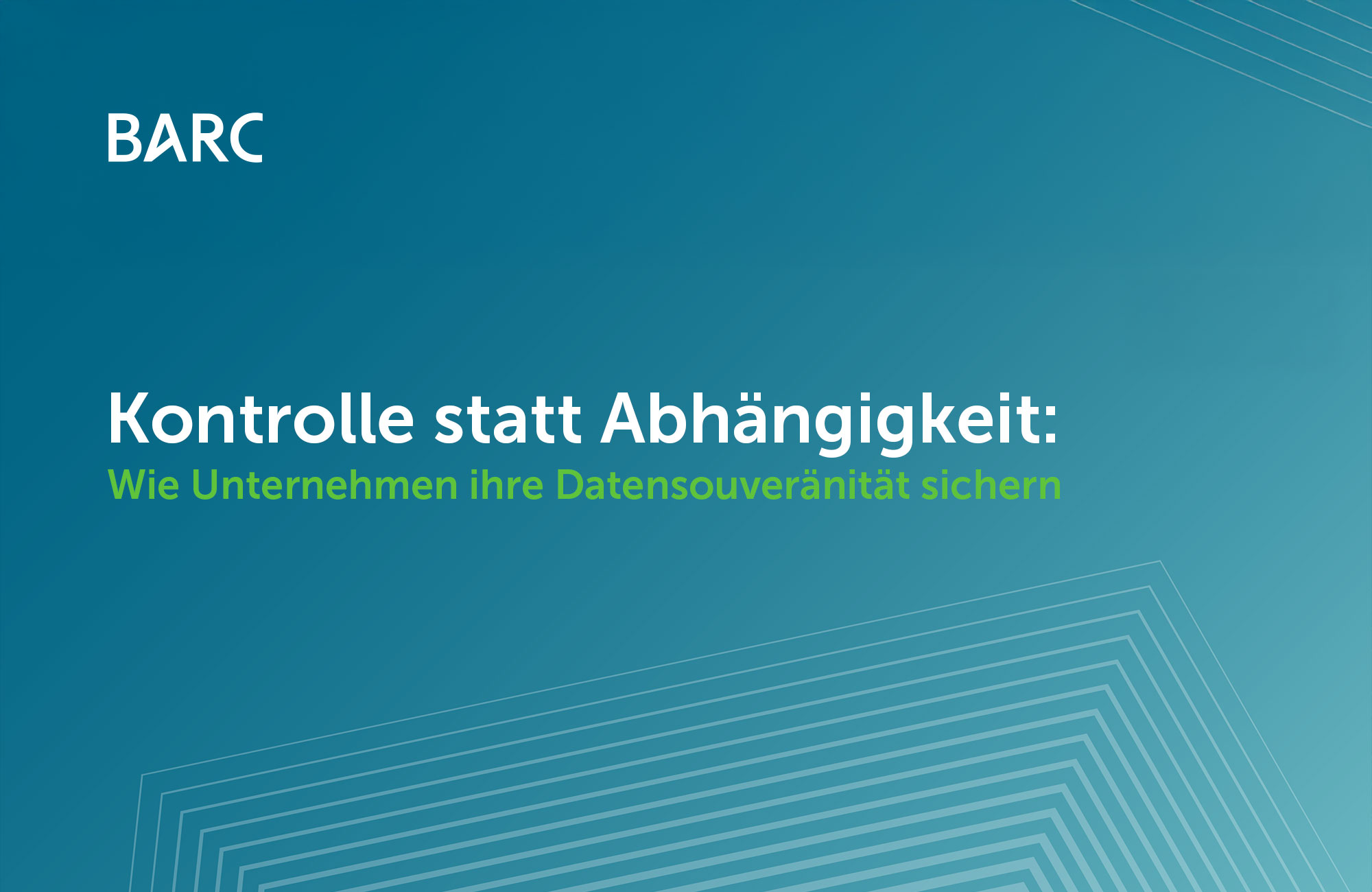 Kontrolle statt Abhängigkeit: Wie Unternehmen ihre Datensouveränität ...